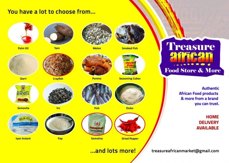 Treasure African Market – Vendor Listing Directory